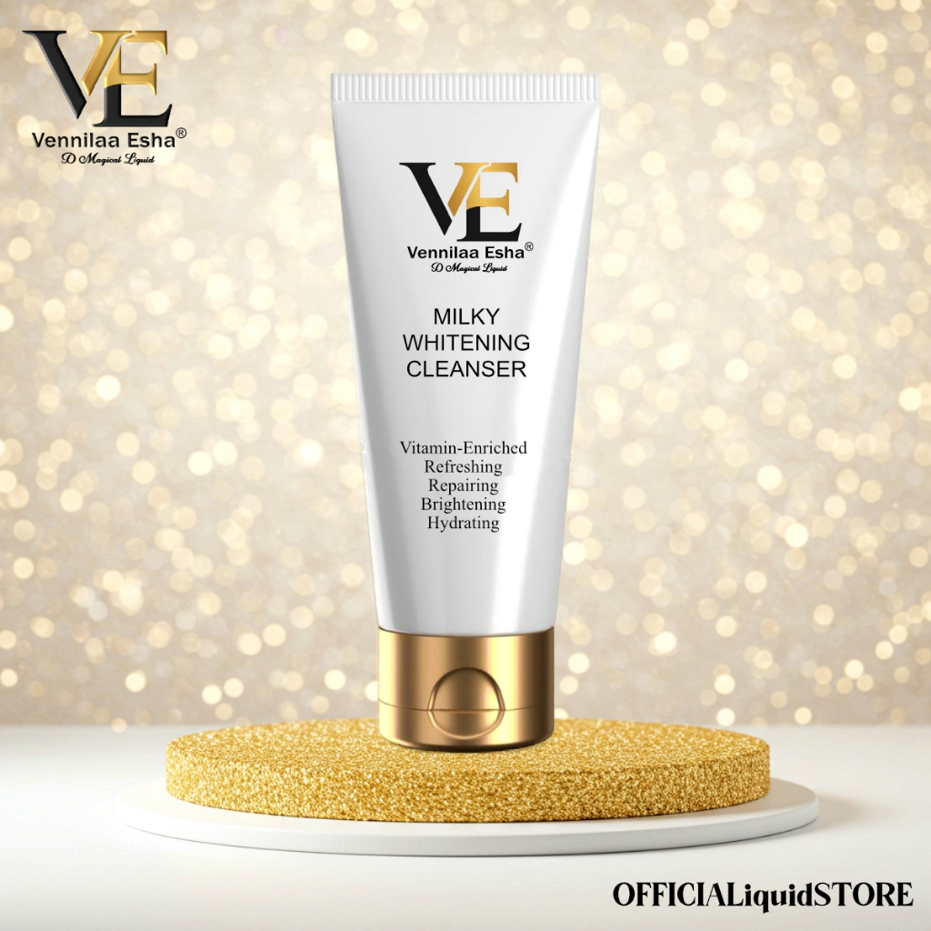 VE Milky Whitening Cleanser ( Deep Cleansing, Glowing, Hydration ...