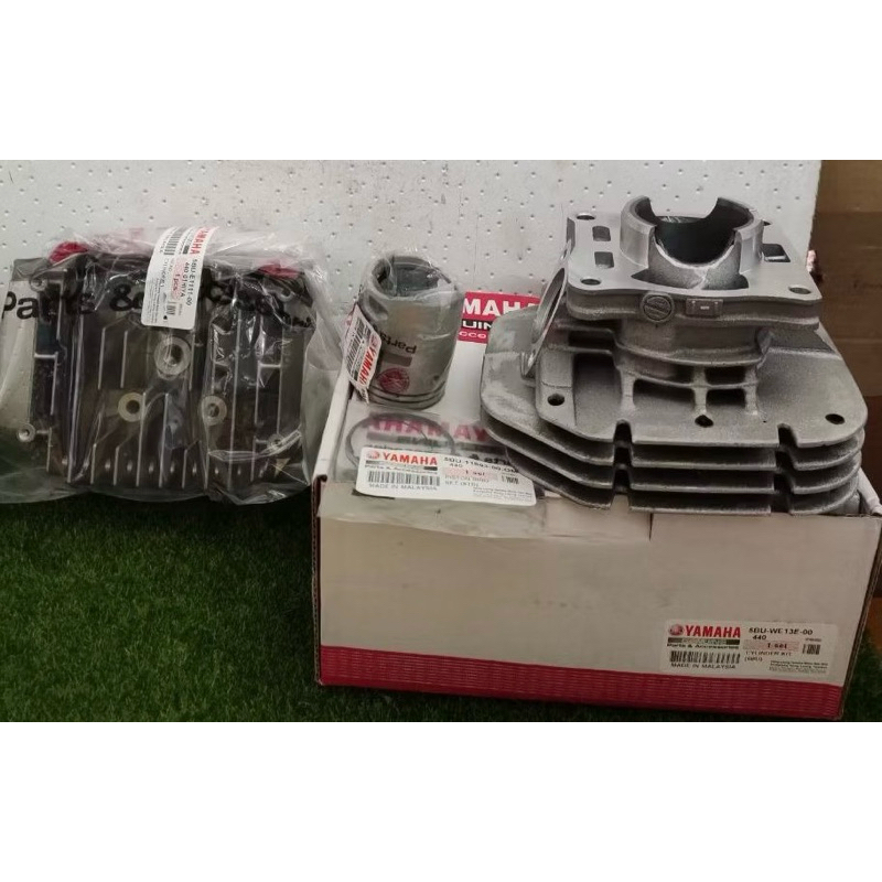 100% Original HLY Y125Z Y125ZR Y125 125Z 125ZR CYLINDER Head BLOCK SET KIT STANDARD 53.8MM 5bu ...