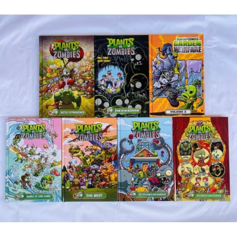 Plants vs Zombies Series 7 Colour Comic books by Paul Tobin (Hardcover ...