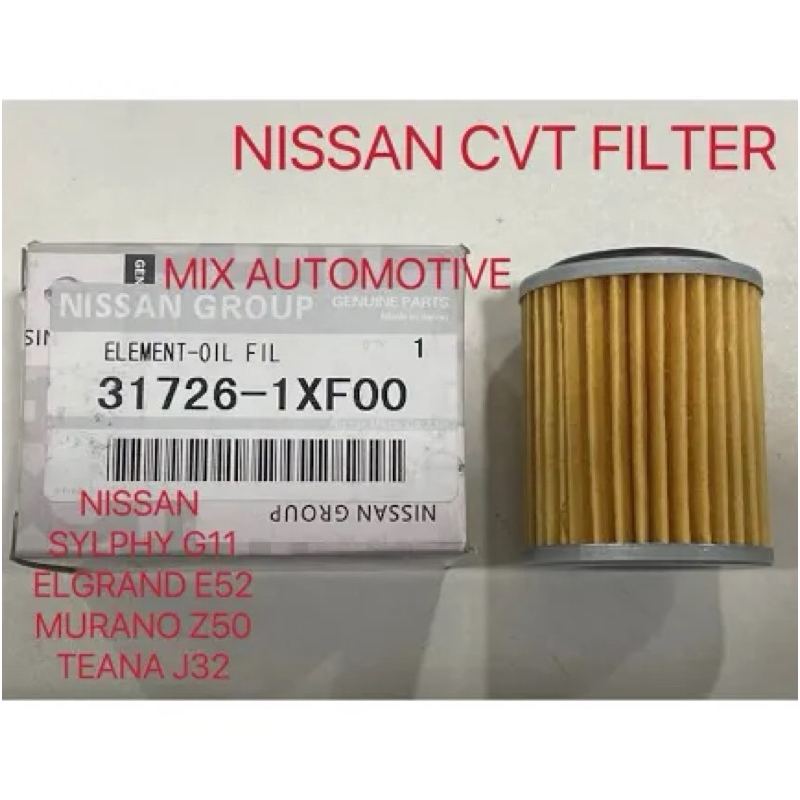 100% ORIGINAL Nissan CVT Gearbox Filter 31726-1XF00 NISSAN J32 TEANA ...