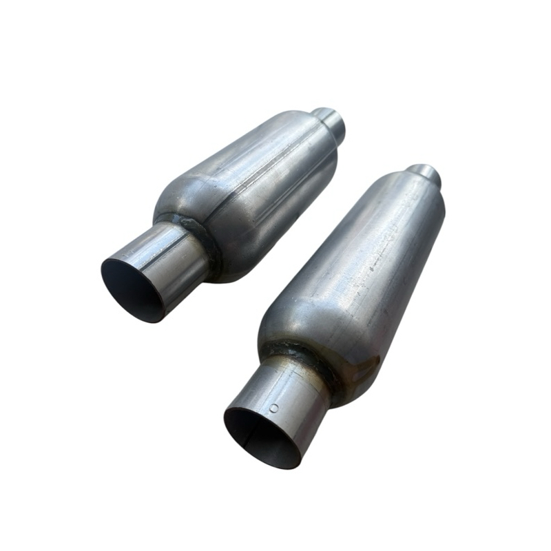 Universal Car Van Muffler Exhaust Pipe Center Auto Block Bullet Perry ...