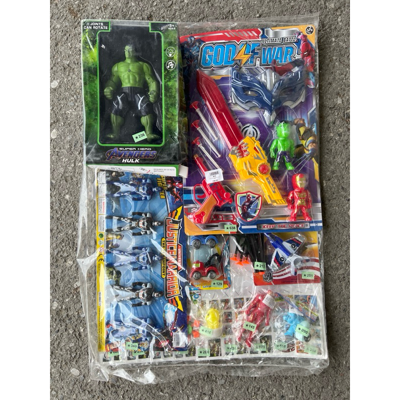 Tikam Mainan 600pcs – TAMIYA Racing Cars, Superheroes, Retro Toys ...