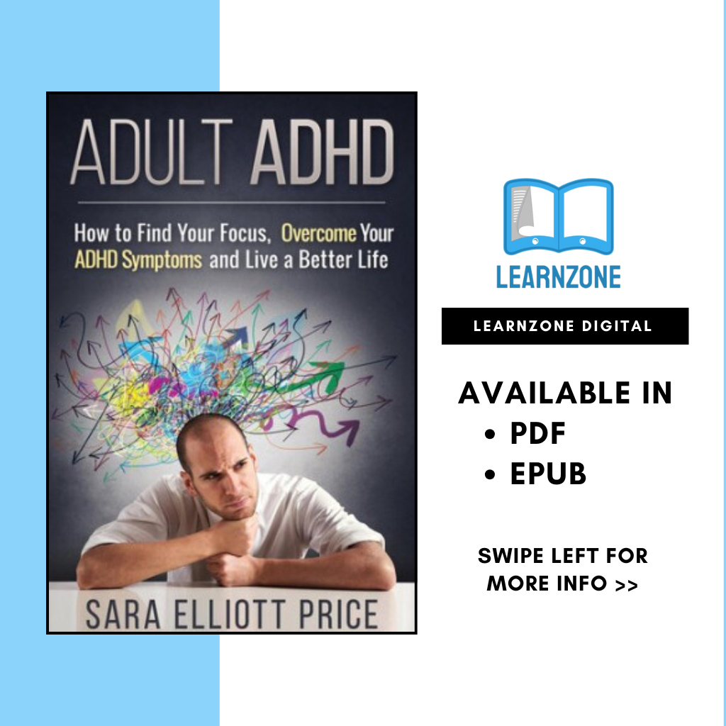 Adult-ADHD How to Find Your Focus By Sara Elliott | Personal Development | Shopee Malaysia