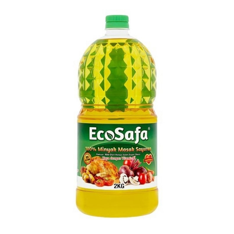 Ecosafa Cooking Oil (2kg) NATIONWIDE DELIVERY | Shopee Malaysia