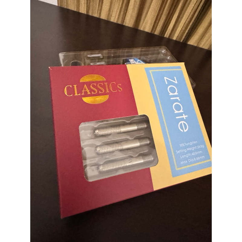 classic tito zabate trinidad japan 19g straight soft tips darts barrel ...