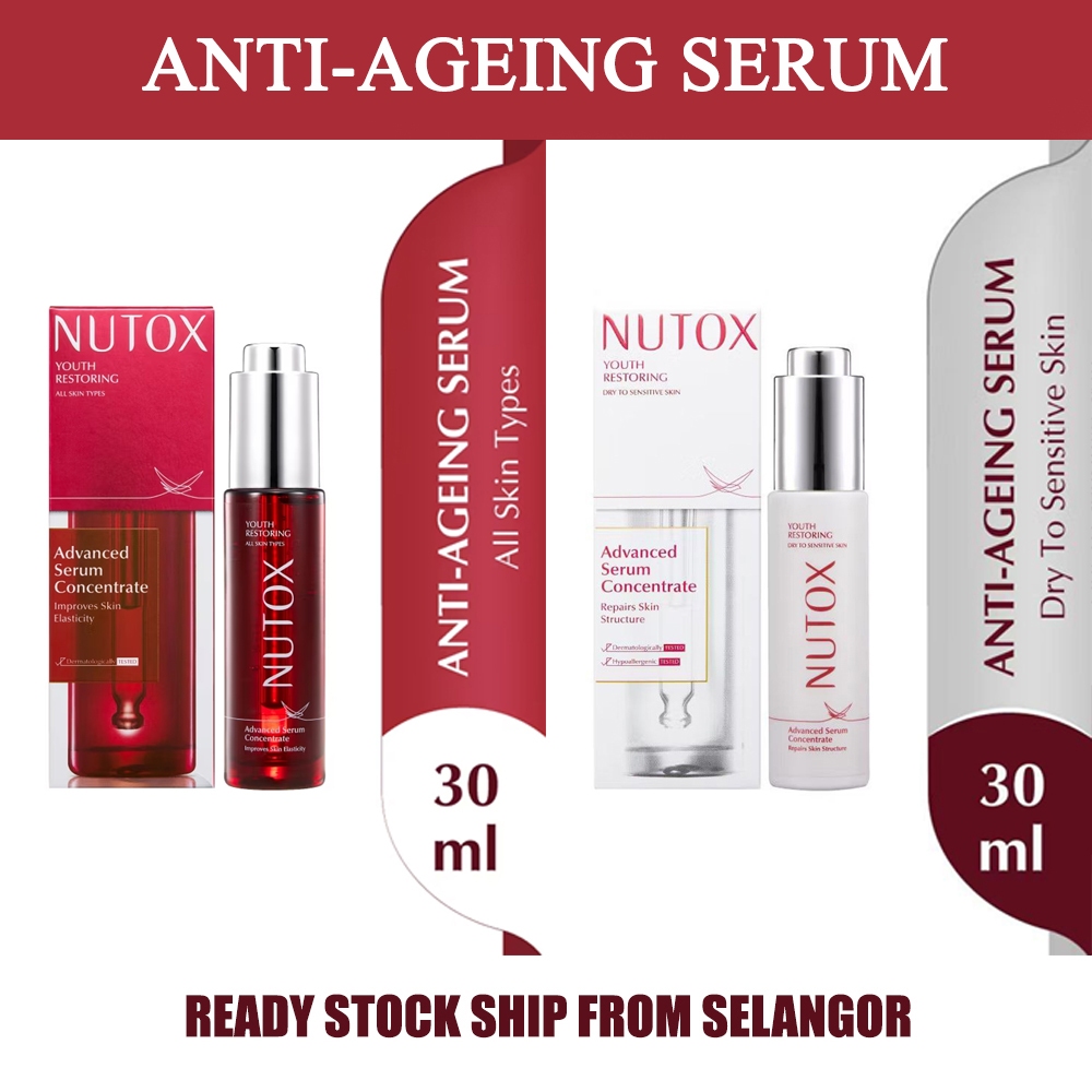 Nutox Youth Restoring Advanced Serum Concentrate 30ml (All Skin Types) (Sensitive) | Shopee Malaysia