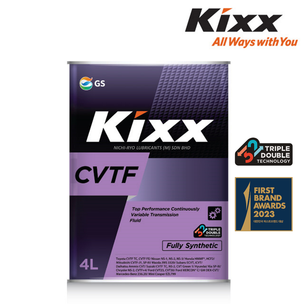 100% KIXX FULLY SYNTHETIC CVTF AUTO TRANSMISSION FLUID 4 LITRE # ...