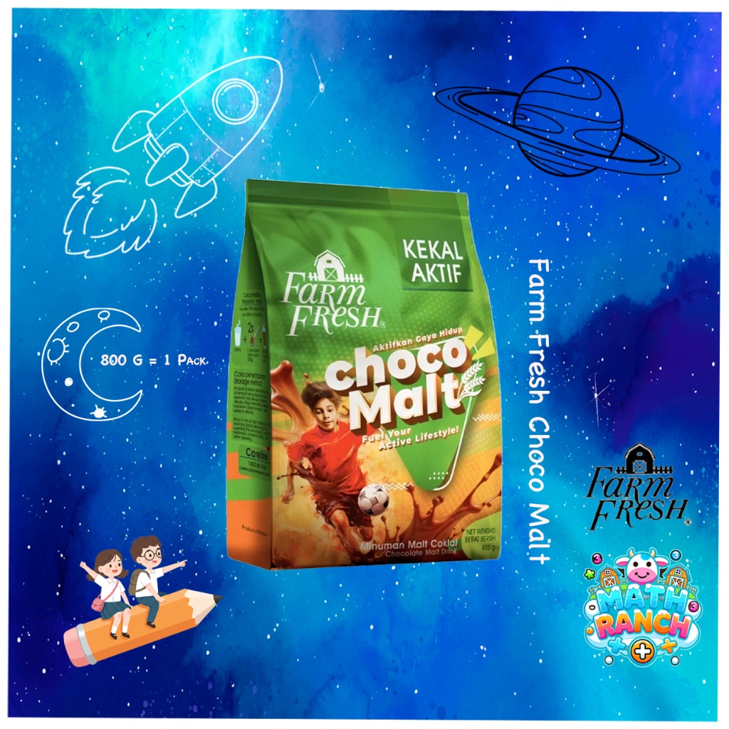 Farm Fresh Choco Malt Powder 800g x 1 Pack | Shopee Malaysia