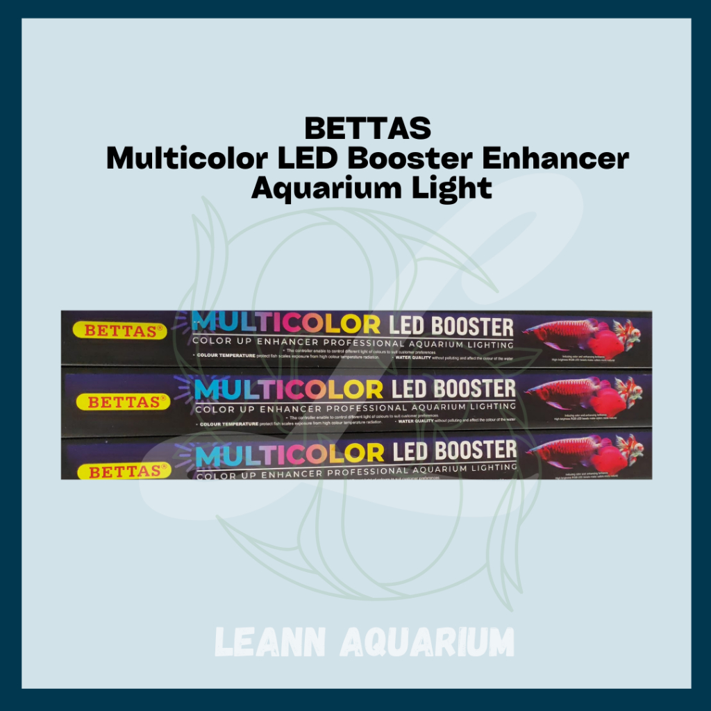 🔥NEW🔥 BETTAS Multicolor LED Booster Enhancer Professional Aquarium ...