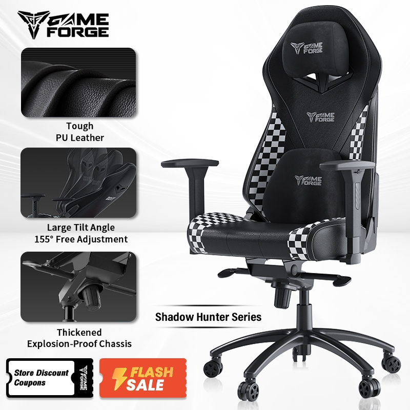 Free Shipping！GAMEFORGE Gaming Chair Shadow Hunter Office Chair 5 years ...