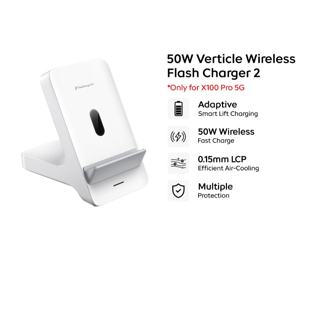 Vivo Wireless Flash Charger II 50W Original Vivo | Shopee Malaysia