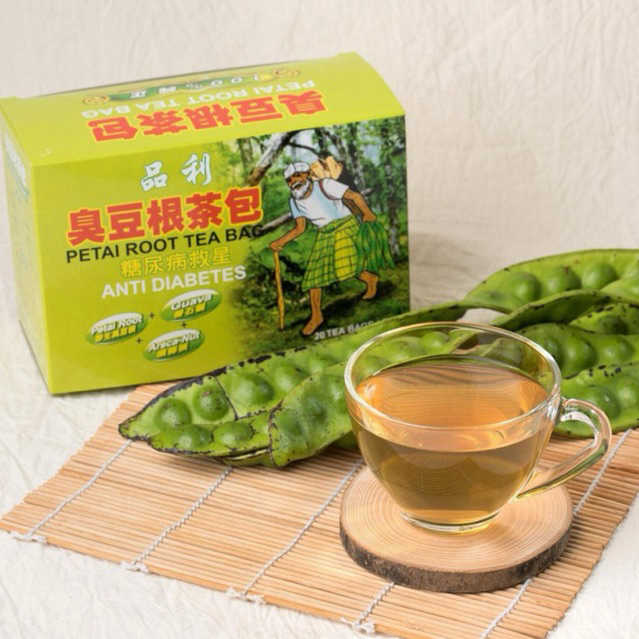 Traditional Petai Root Tea Anti Diabetes Tea 20Sachet 臭豆根茶包 糖尿病救星 ...