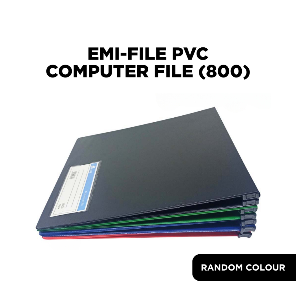 EMI-FILE PVC COMPUTER FILE (800) | Shopee Malaysia