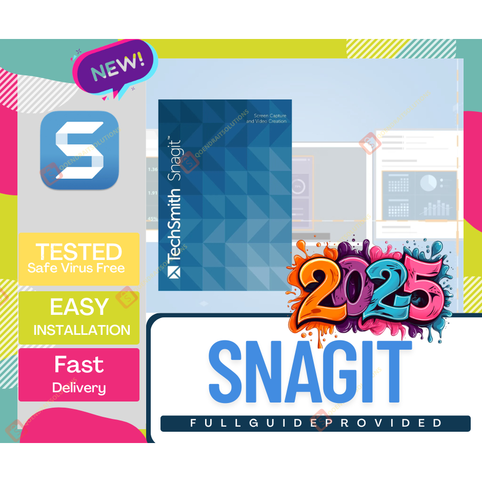 TechSmith Snagit 2024 🔥[Sequioa/M1/M2//M3Intel] | Activated | Shopee ...