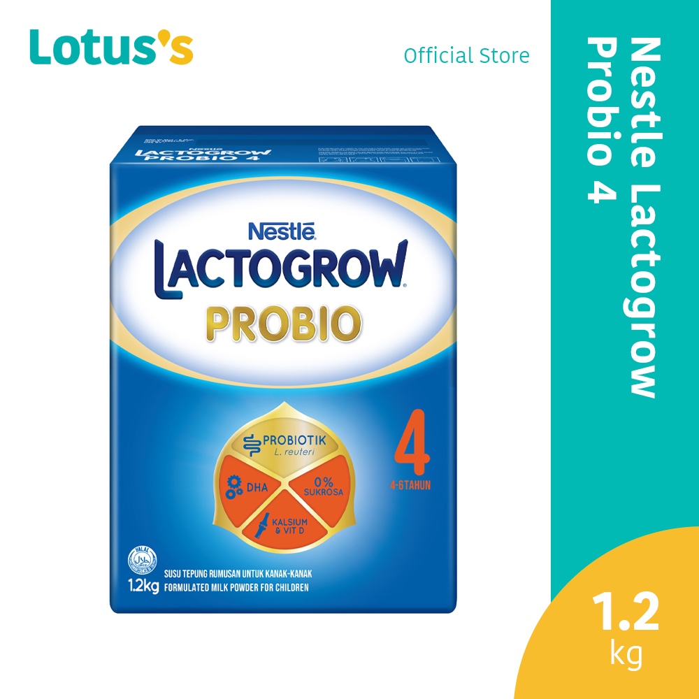 Lactogrow Probio 4 BIB 1.2kg | Shopee Malaysia