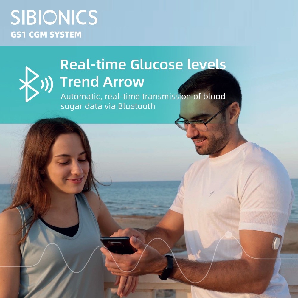 🇲🇾SIBIONICS CGM ( 24 hours/14 days Continuous Glucose Monitoring System) GS1- MDA APPROVED ...