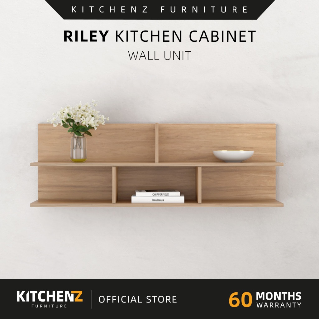 [FREE Shipping] KitchenZ Riley Series Kitchen Cabinet Wall Unit Storage ...