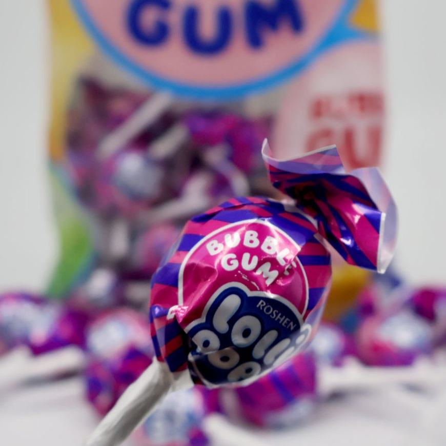 ROSHEN LOLLI POPS WITH BUBBLE GUM INSIDE { 250G, 500G, 920G } | Shopee ...