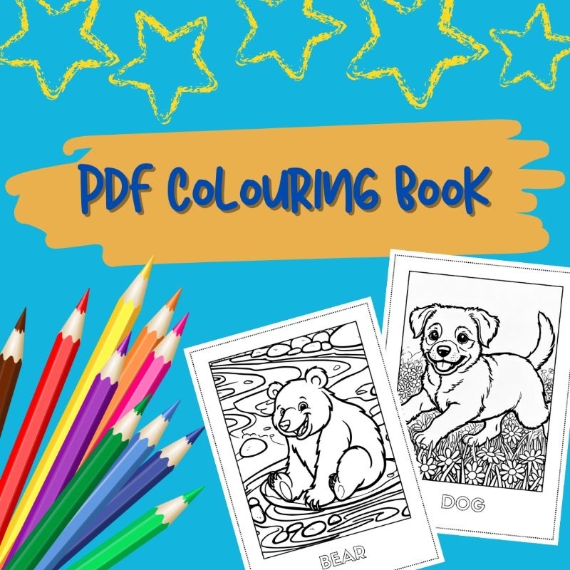 Printable Children Colouring Activity Book - PDF version | Shopee Malaysia