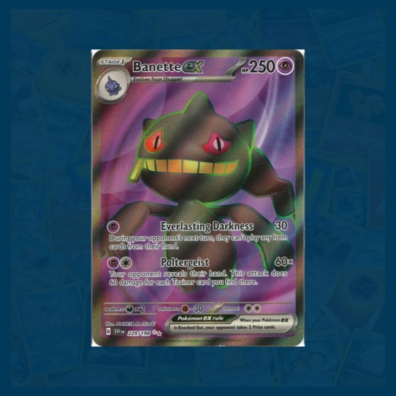Banette Ex (229/198) Full Art | Scarlet And Violet Base Set SV01 ...