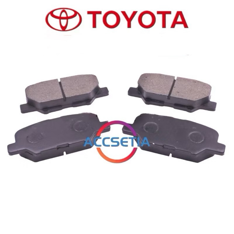 TOYOTA FRONT DISC BRAKE PAD TOYOTA RUSH F700 AVANZA F601 F602 F603 F651 ...