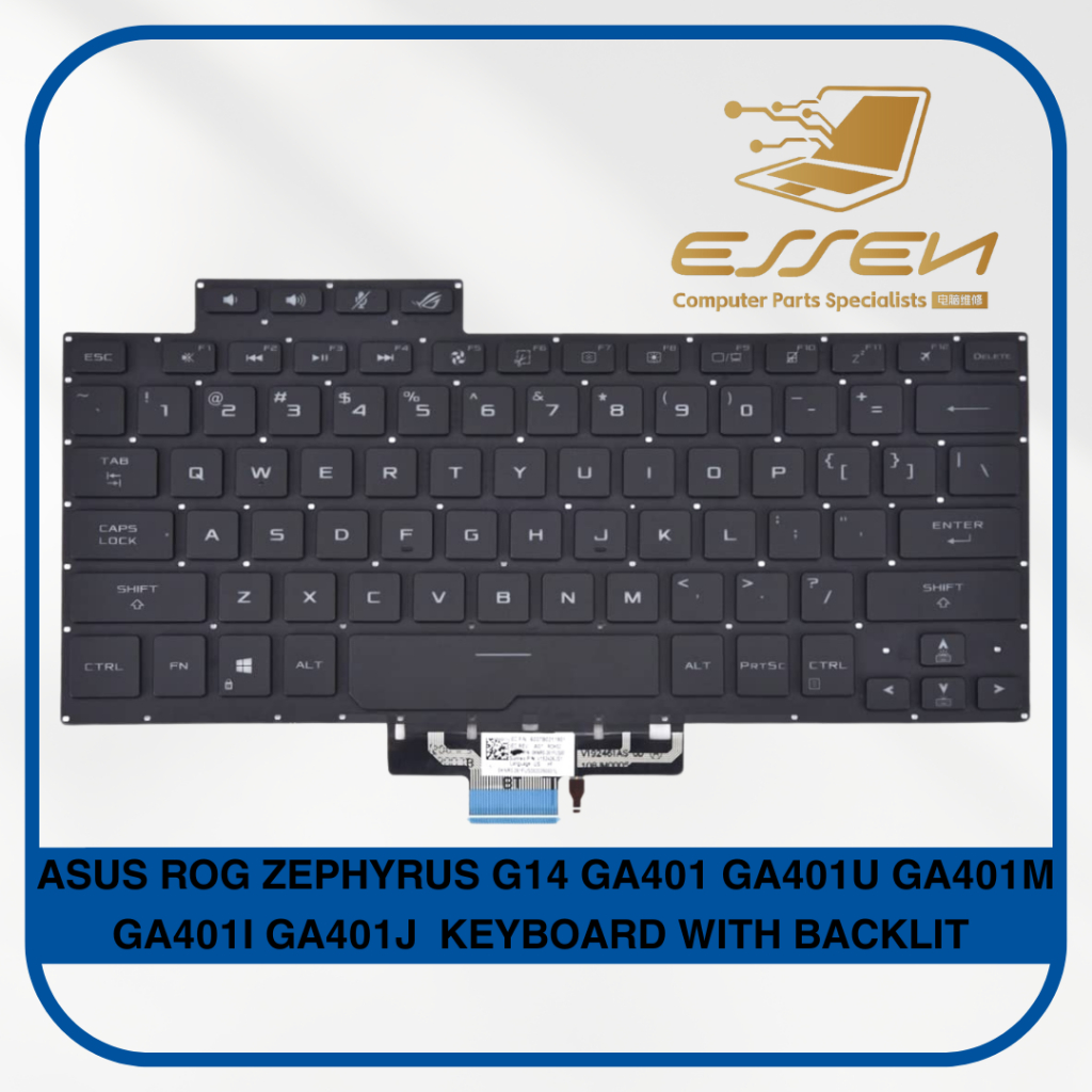 Replacement Keyboard For ASUS ROG ZEPHYRUS G14 GA401 GA401U GA401M ...