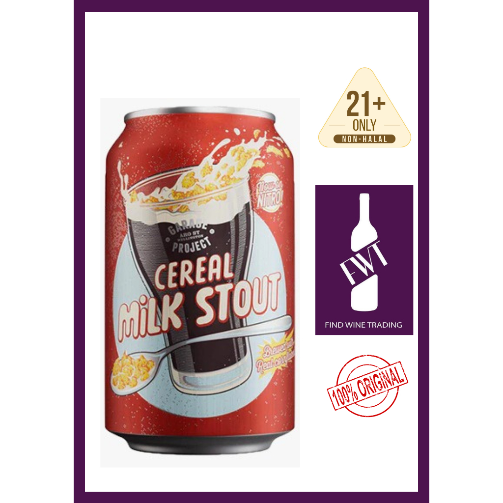 GARAGE PROJECT CEREAL MILK STOUT CRAFT BEER 330ML 4.7ABV | Shopee Malaysia