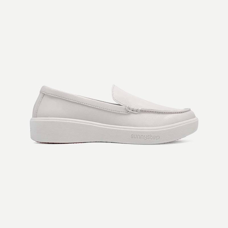 Sunnystep Dream Loafer Birch Flats Wide Toe Box Slip Ons Walking Shoes ...