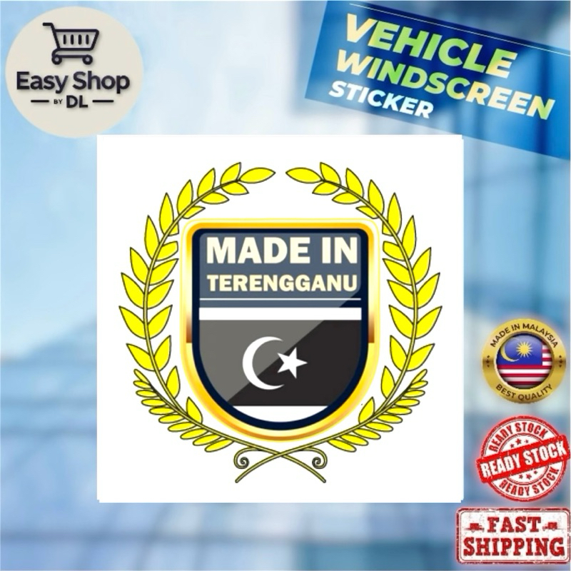 Static Windshields Logo Sticker Ready Stock Tampal dlm Cermin Car ...