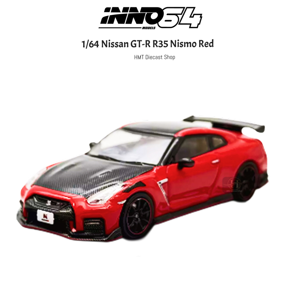 INNO64 1/64 Nissan GT-R R35 Nismo Red | Shopee Malaysia