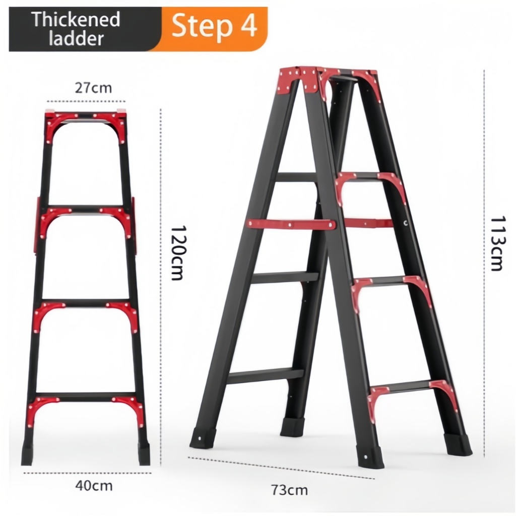 Tangga Lipat Heavy Duty Ladder Foldable Aluminum Load 450KG 樓梯 折疊 | Shopee Malaysia