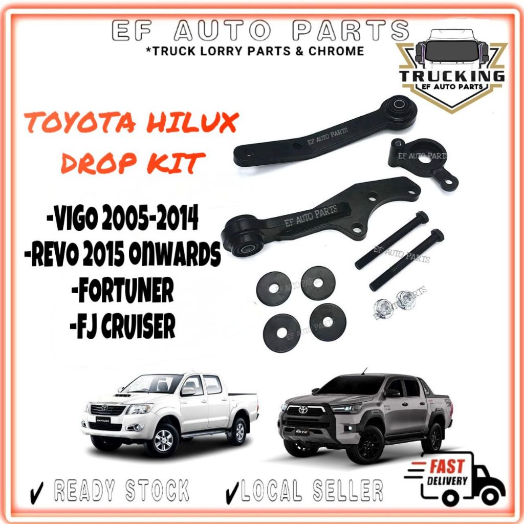 4x4 DIFFRENTAL DROP KIT FOR LIFT 2" - 4 INCH USE TOYOTA HILUX VIGO REVO ...