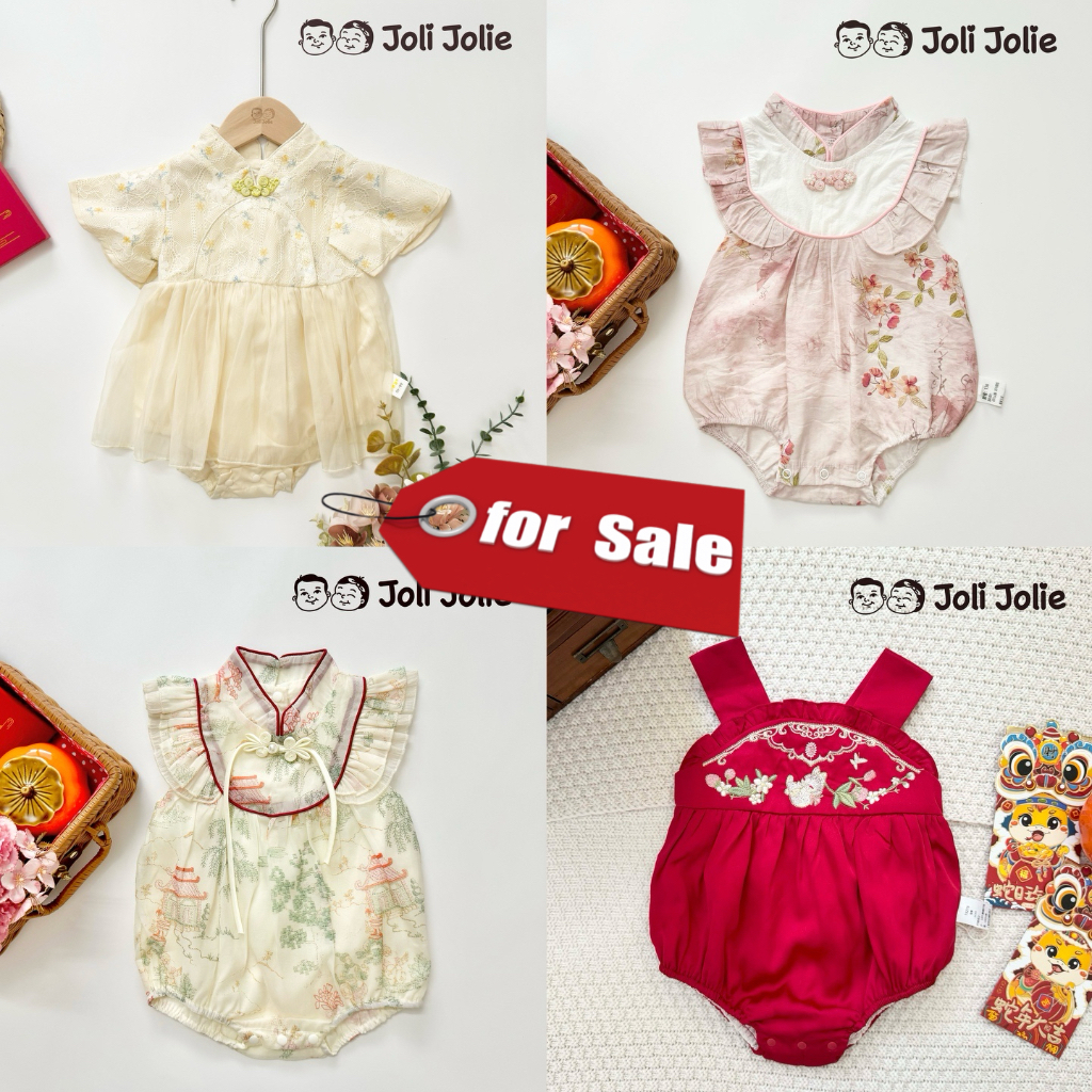 【🔥𝗟𝗔𝗦𝗧 𝗖𝗛𝗔𝗡𝗖𝗘 𝗦𝗔𝗟𝗘🔥】𝐒𝐢𝐳𝐞 𝟔𝟔/𝟕𝟑 Qipao Romper Newborn Baby Toddler Girl ...
