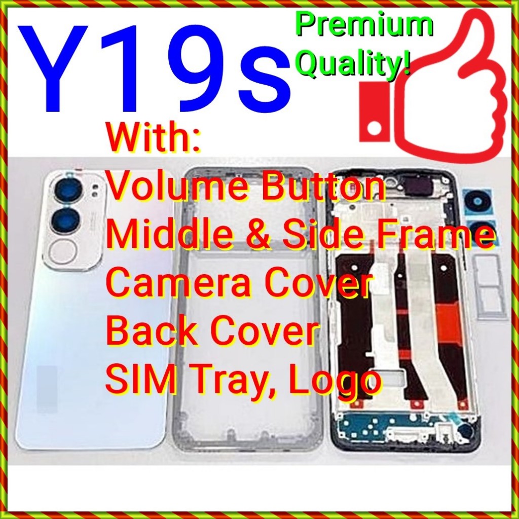 (2 Color) NEW ORI Full Housing Volume Button Side Frame Battery Camera ...