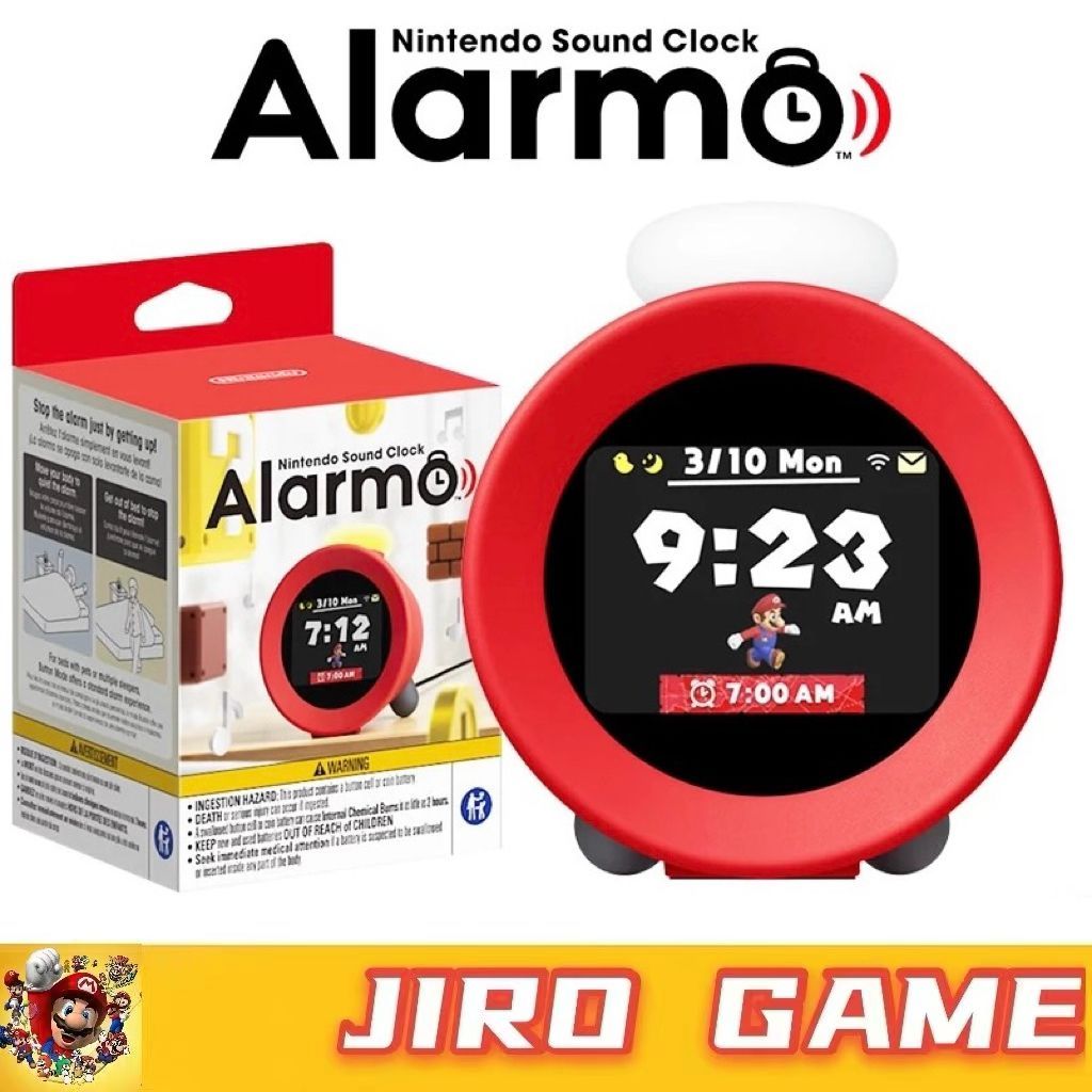Nintendo Sound Clock Alarmo Paladone Gameboy Alarm Clock | Shopee Malaysia
