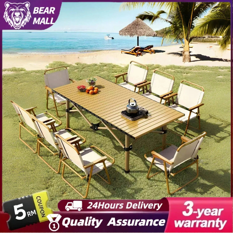 Camping Table Outdoor Table Folding Table for Picnic, BBQ, Fishing ...