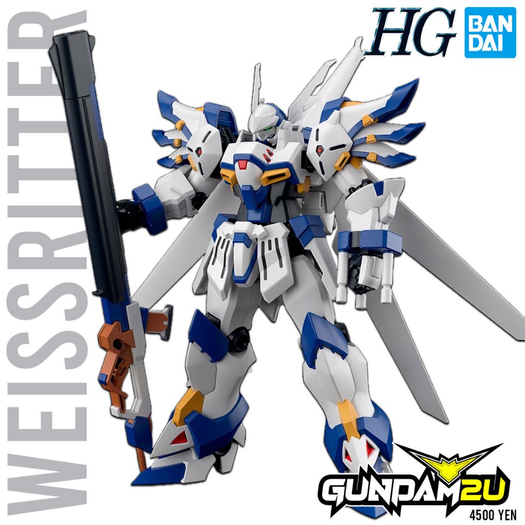 BANDAI HG Weibritter SRW OG - Plastic Model Kit High Grade Super Robot ...