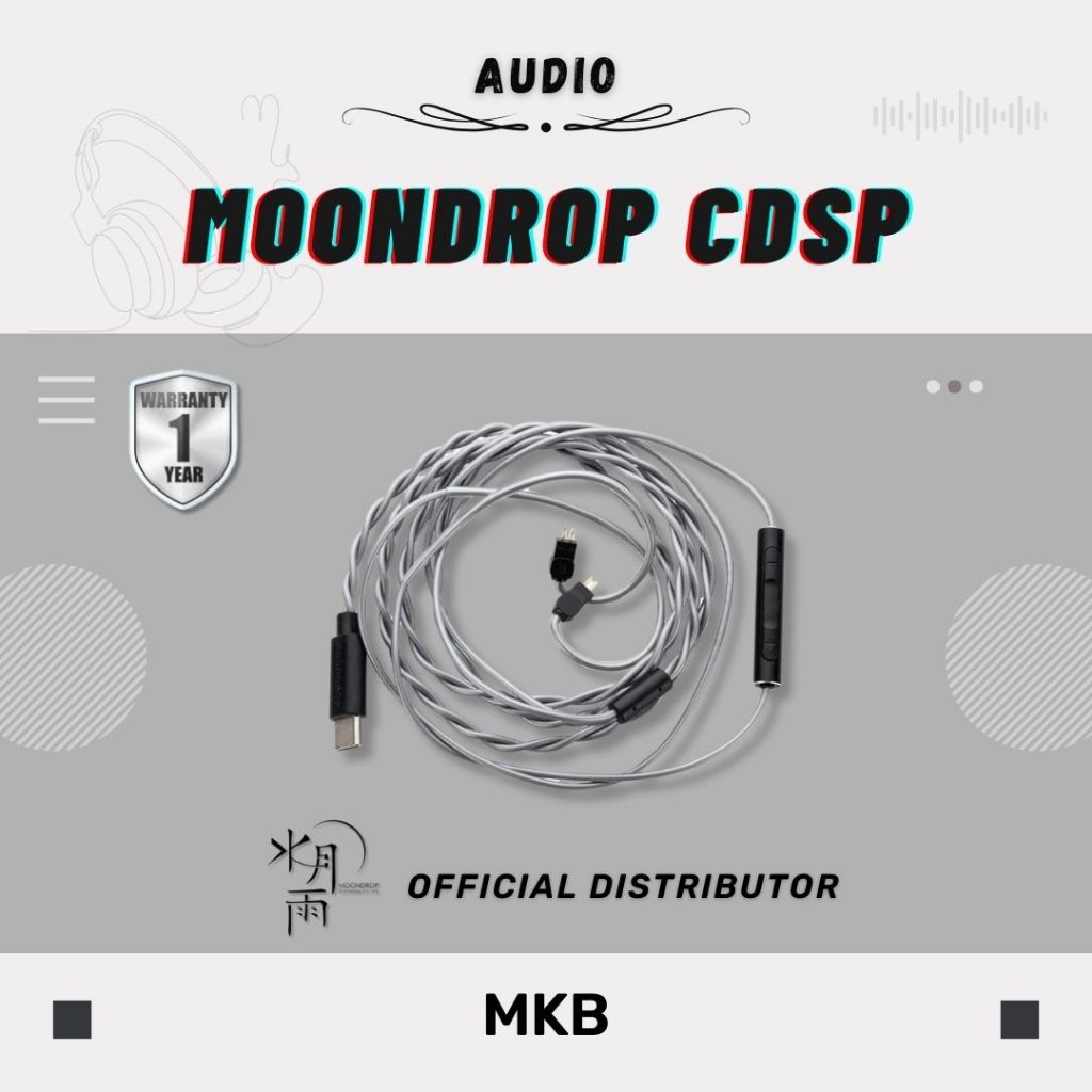 Moondrop CDSP 4N Oxygen Free Copper Material USB Type-C Headphone IEM ...