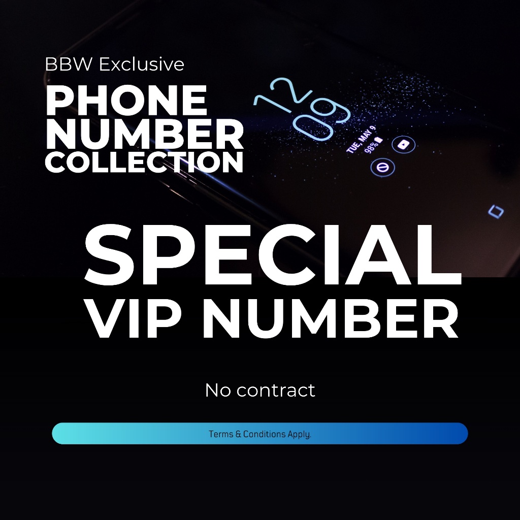 Special VIP Number SIM card Prepaid VVIP Ong Number | Shopee Malaysia