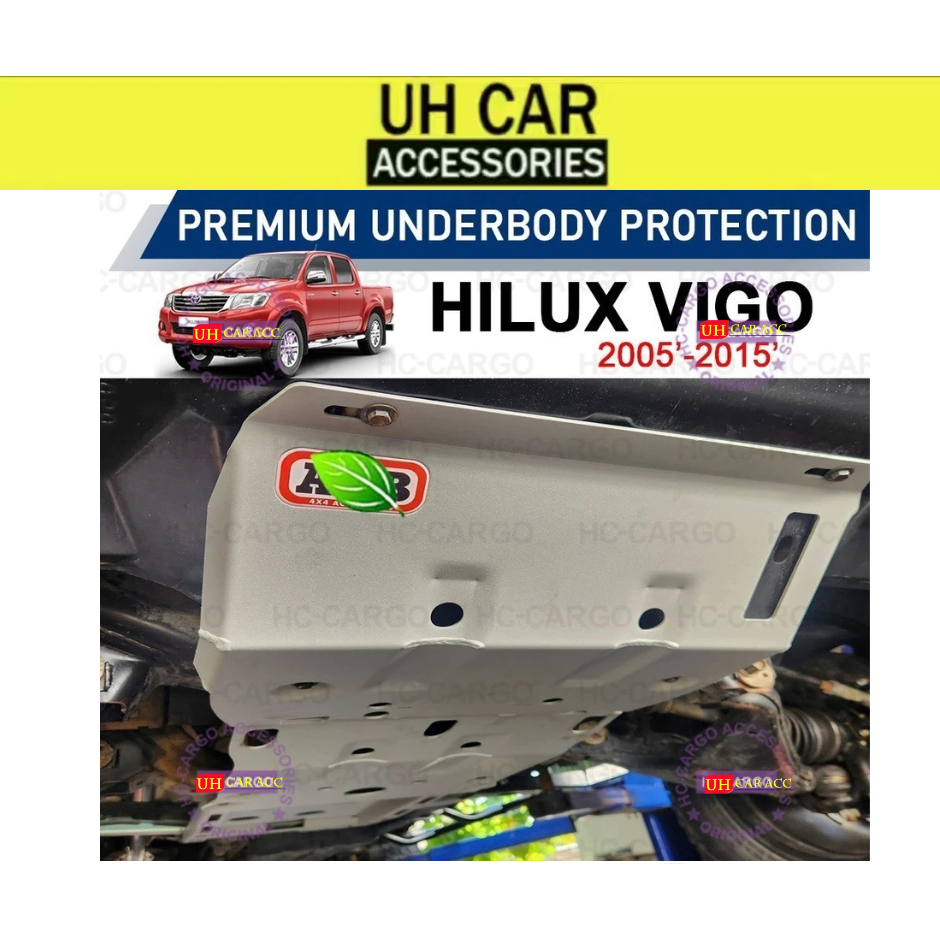 Toyota Hilux Vigo 2005 - 2015 Underbody Engine Guard Skid Plate Under ...