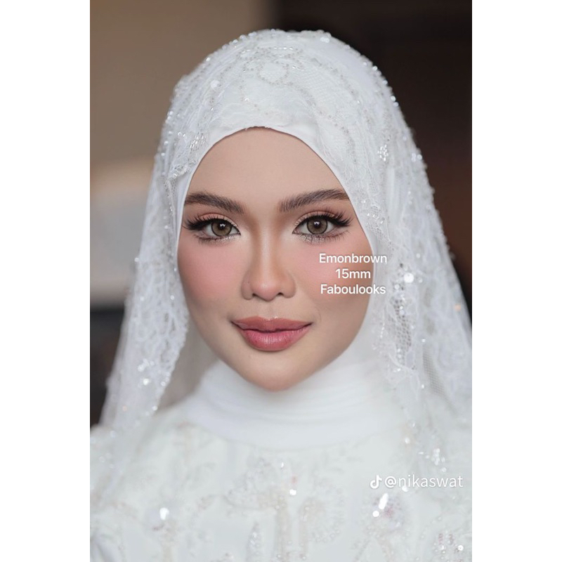 🔥HOTSELLING🔥 FABOULOOKS CONTACT LENS BRIDE EDITION ZERO NOPOWER ONLY ...