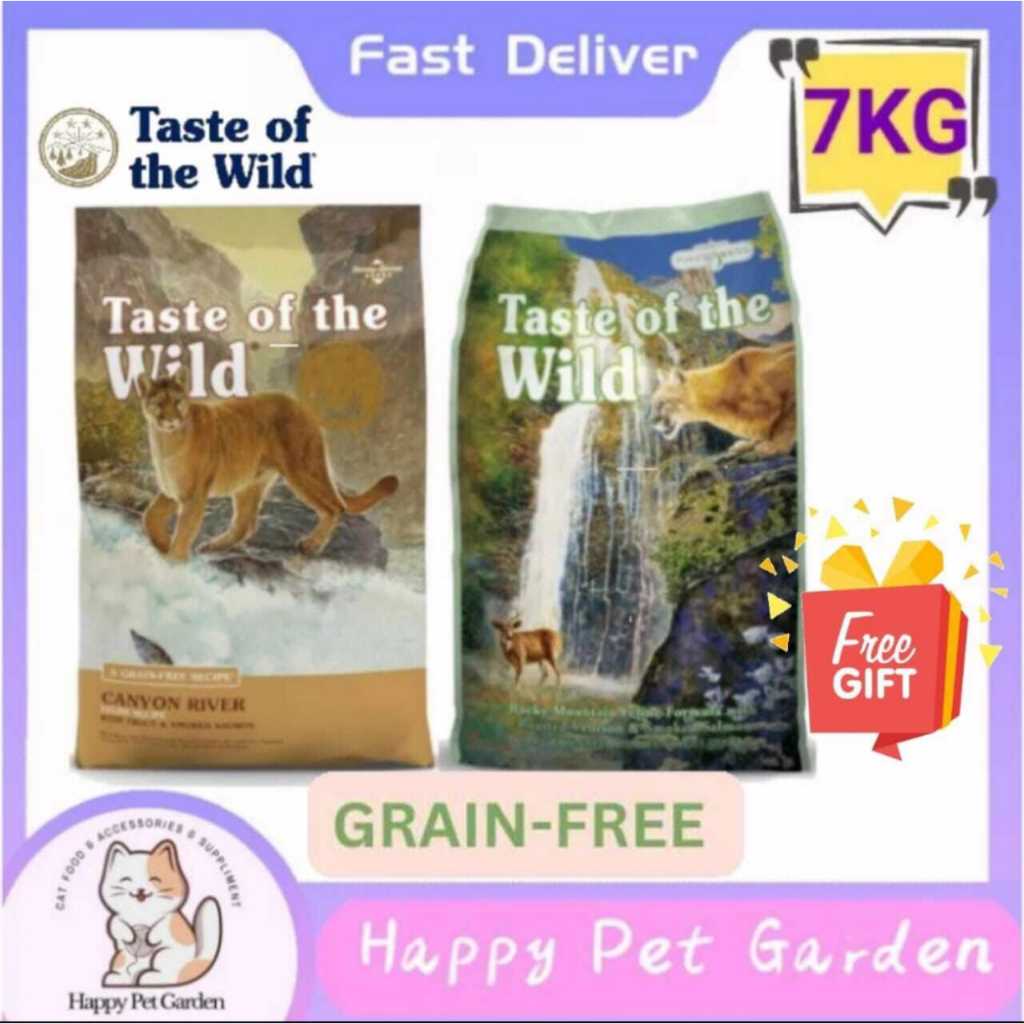 TOTW Taste Of The Wild Rocky Mountain Canyon River 7KG Cat Dry Food ...
