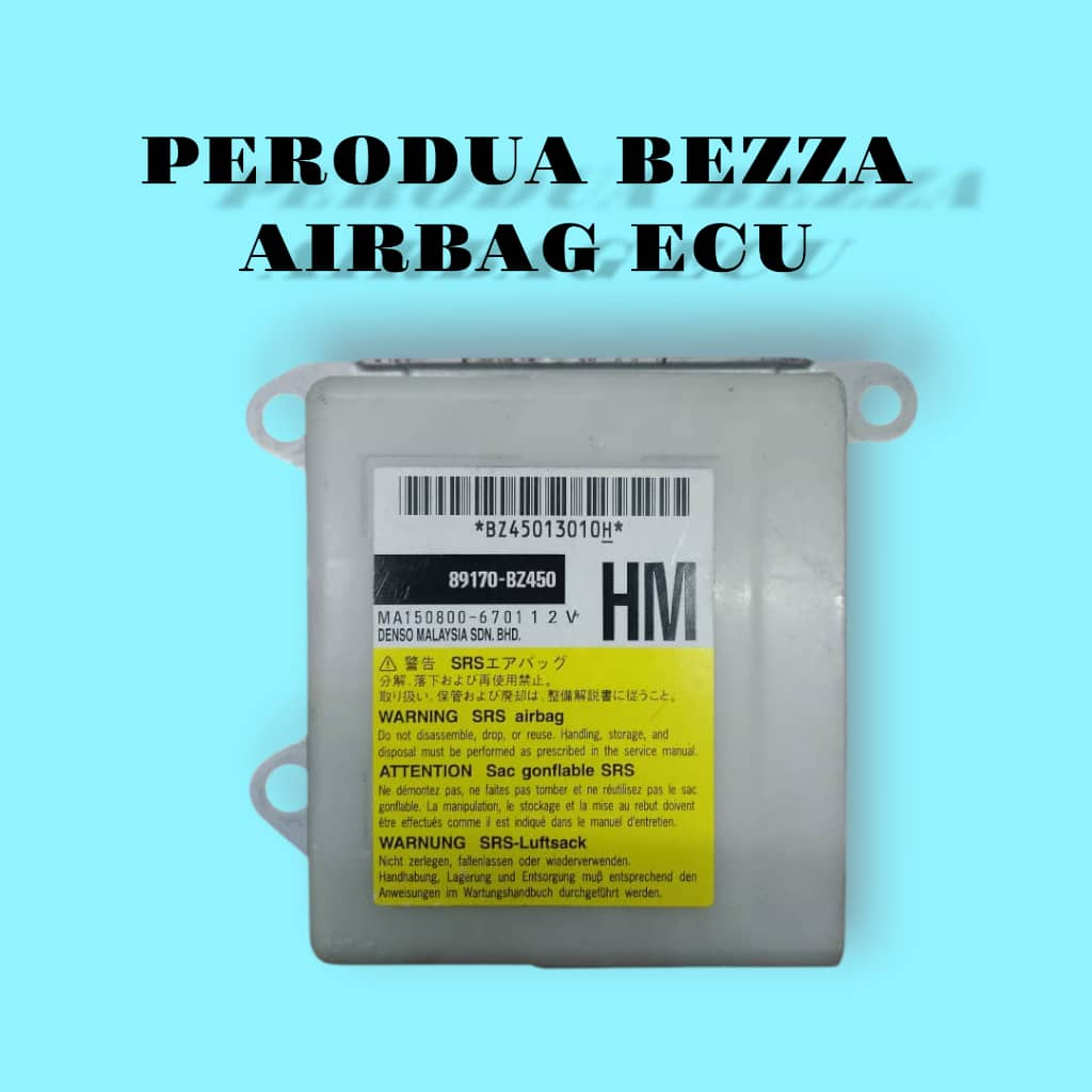PERODUA BEZZA SRS AIRBAG ECU ORIGINAL NEW - 89170-BZ450 (HM) | Shopee ...