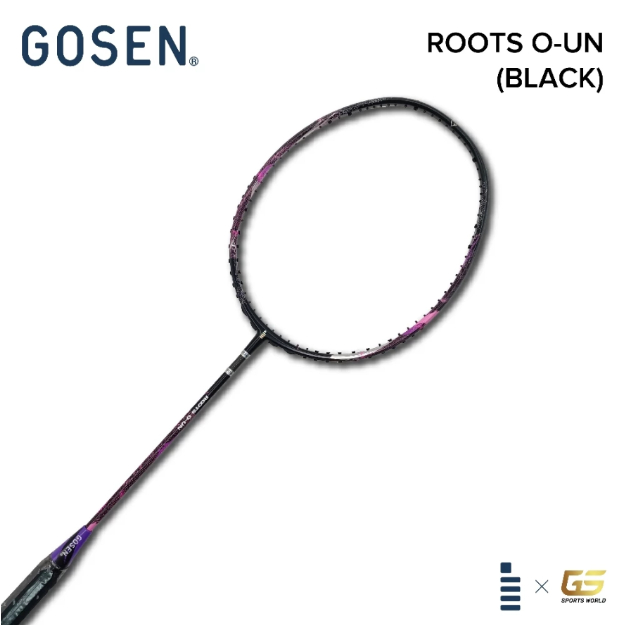 GOSEN Badminton Rackets ROOTS O-UN V1 4U/G6 (BLACK/WHITE) | Shopee Malaysia