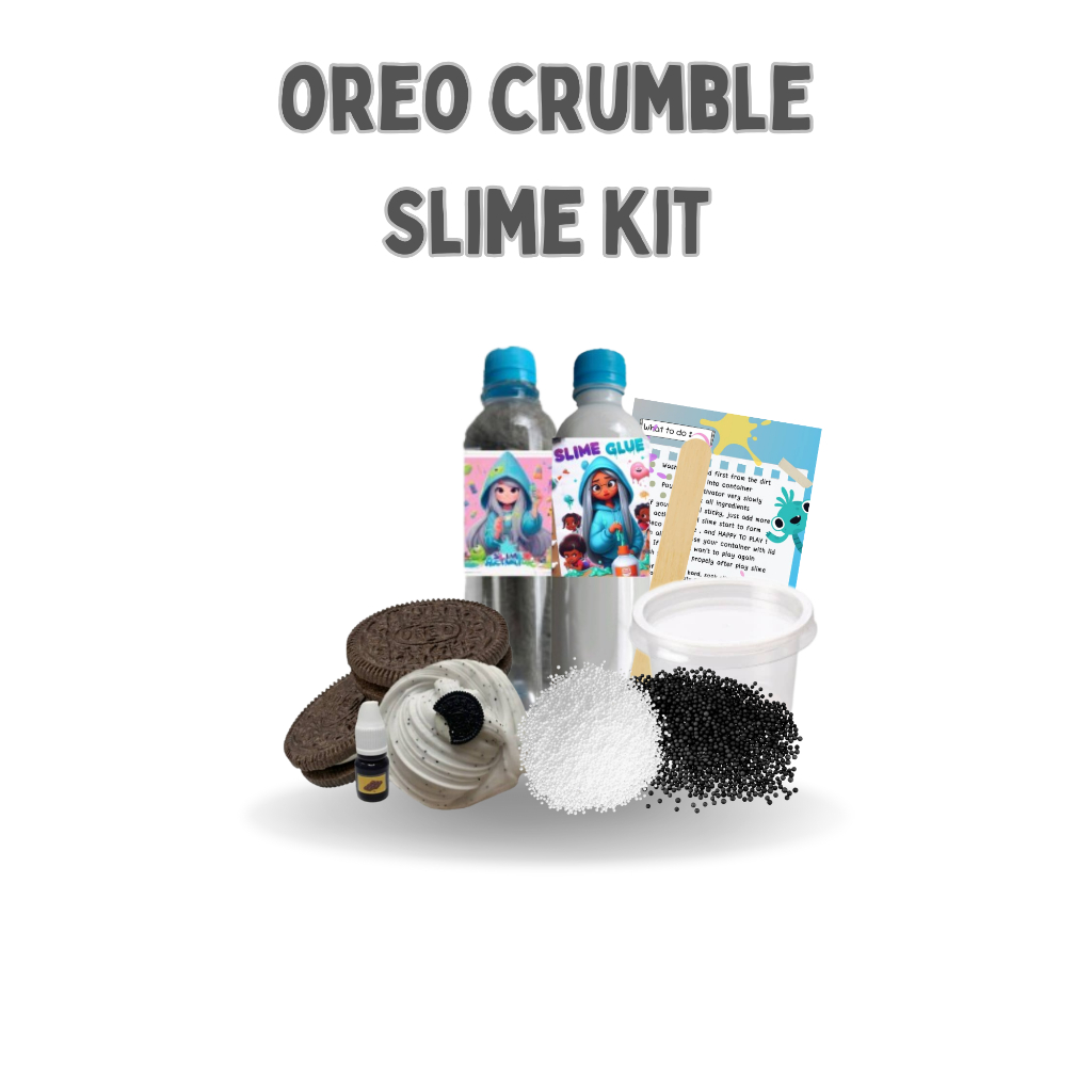 Oreoo Crumble Slime Kit – Smells Yummy, Feels Yummier 150ml | Shopee ...