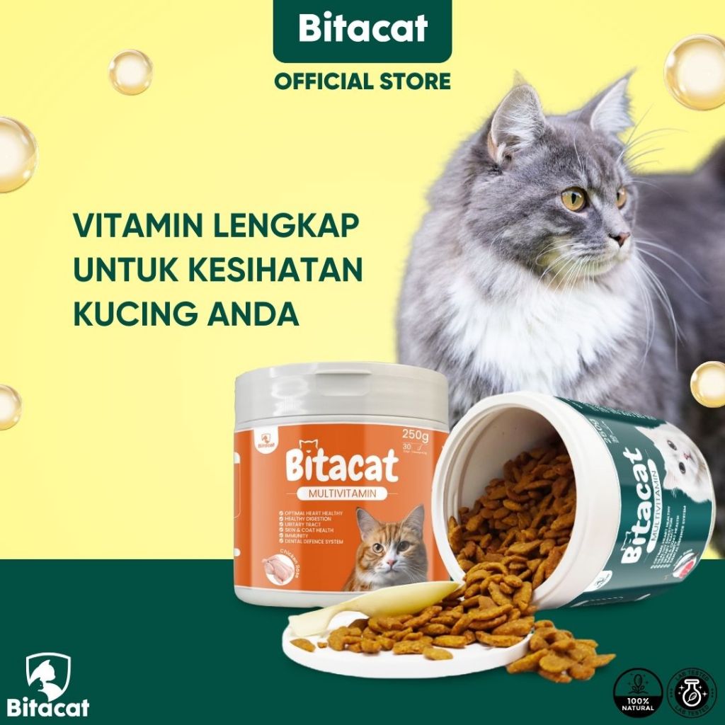 [BITACAT OFFICIAL STORE] BITACAT SUPPLEMENT LENGKAP KUCING READY STOCK ...