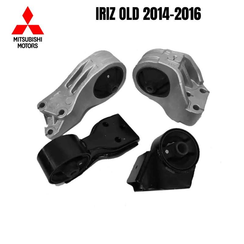 PROTON IRIZ 2014-2016 FULLSET ENGINE MOUNTING MITSUBISHI MOTORS GENUINE ...