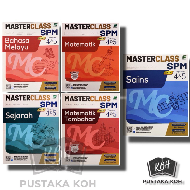 [KOH] MasterClass Spm KSSM 2025 | Shopee Malaysia