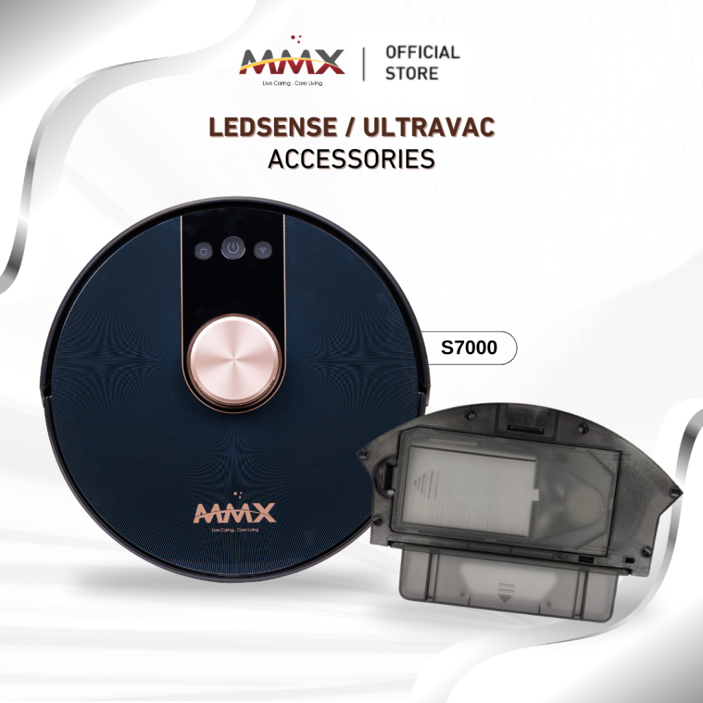 MMX Prime Smart Robot Cleaner Dust Box/Water Tank & Wheels S7000 ...