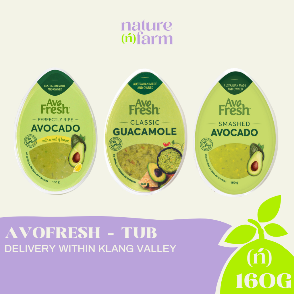 Nature Farm - AvoFresh (160G/Tub) Ready-To-Eat Australian Avocado ...